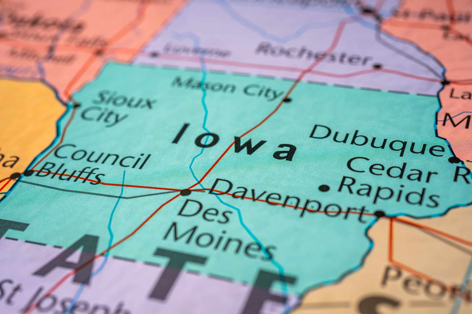 Iowa County Maps: Interactive History & Complete List