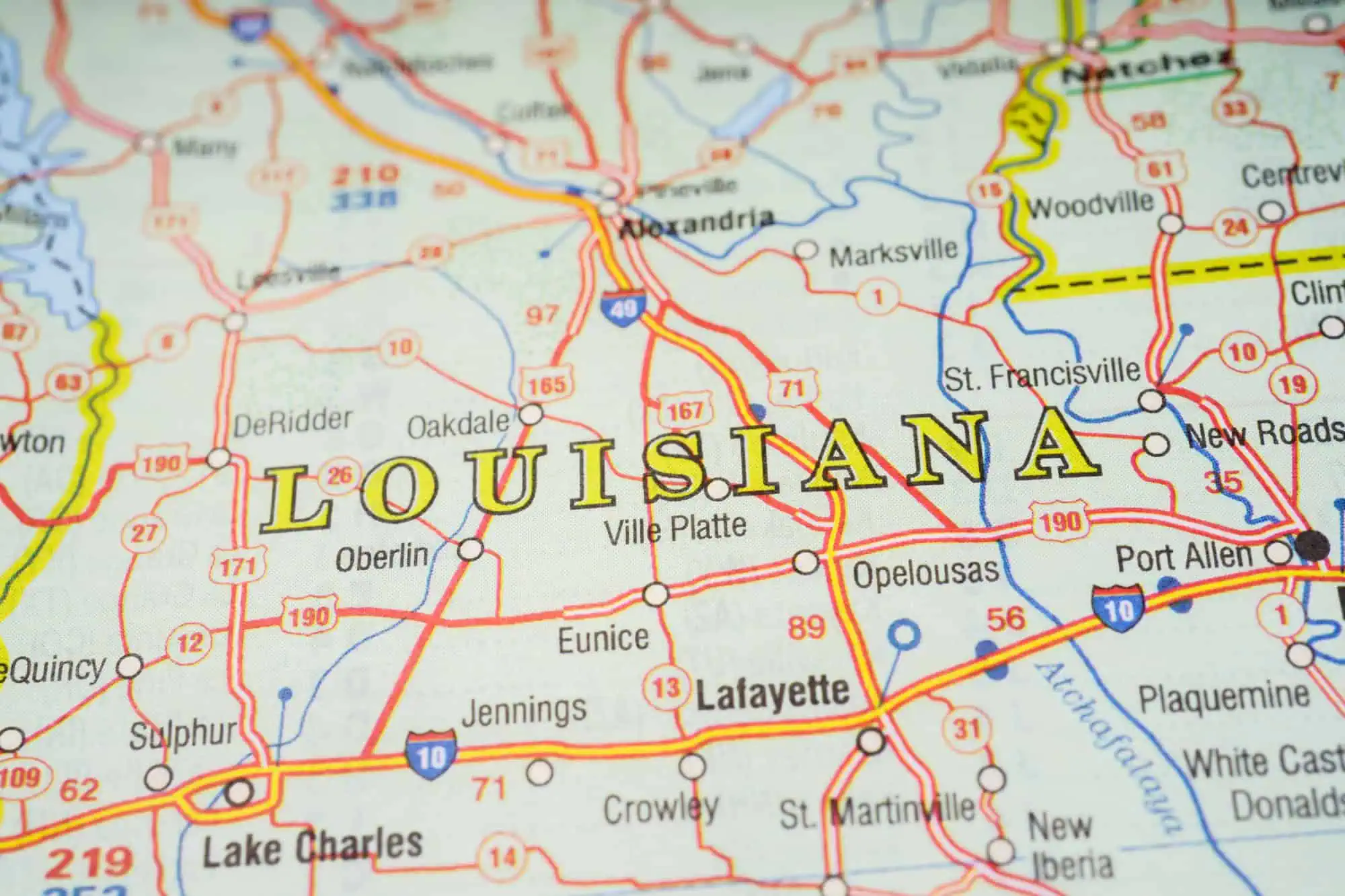 Louisiana County Maps: Interactive History & Complete List