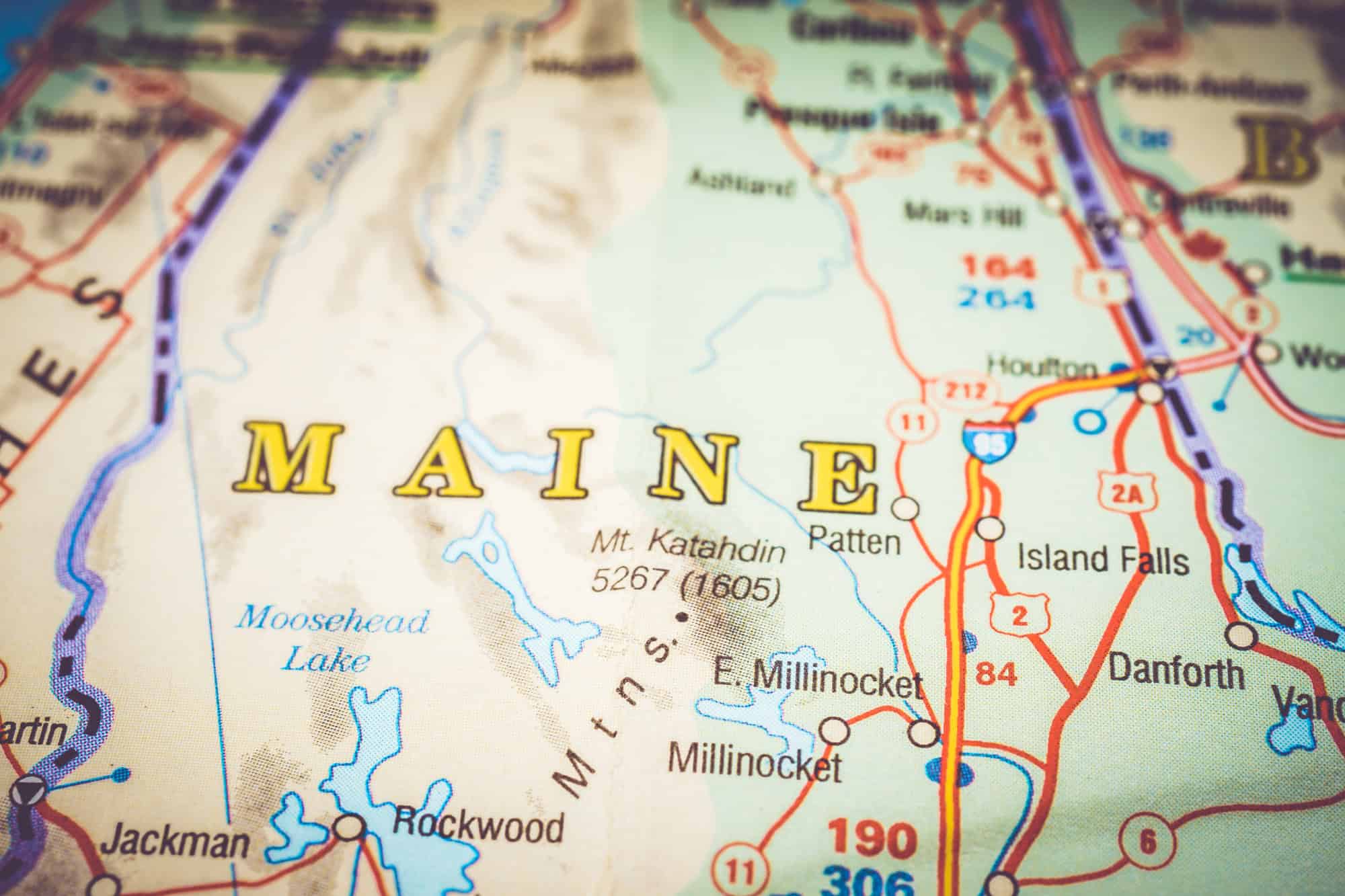 Maine County Maps: Interactive History & Complete List