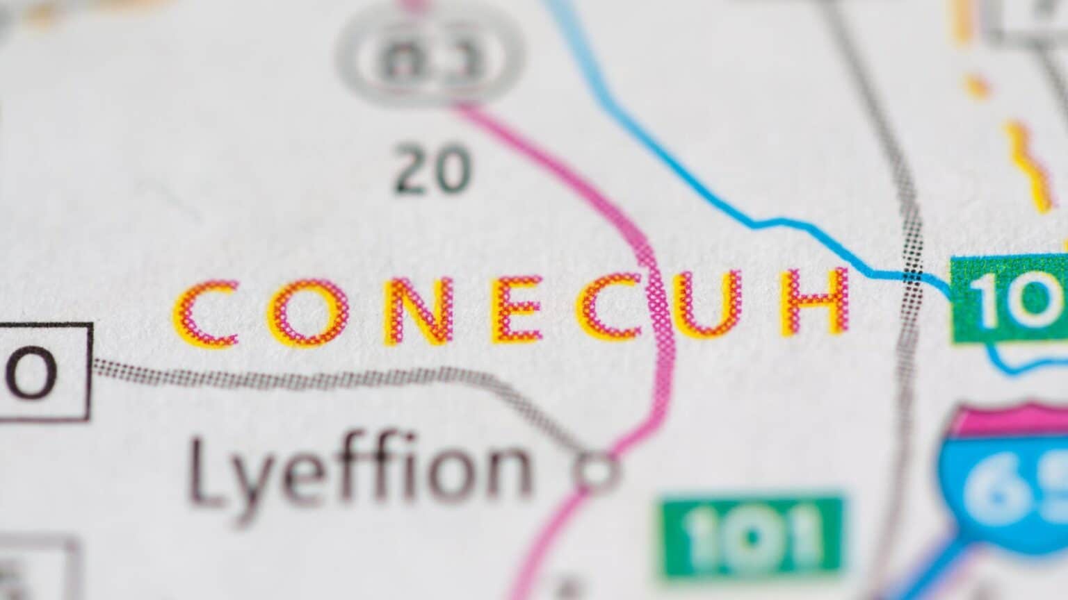 Alabama Lakes and Rivers Map: A Geographical Treasure Trove