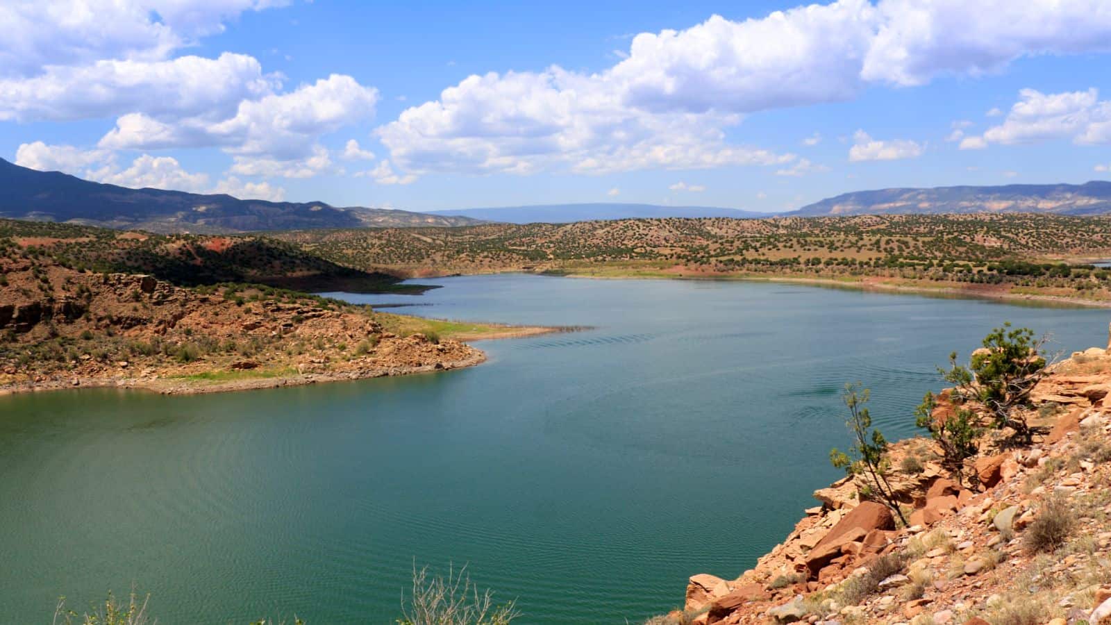 New Mexico Lakes and Rivers Map: Enchanted Waterways