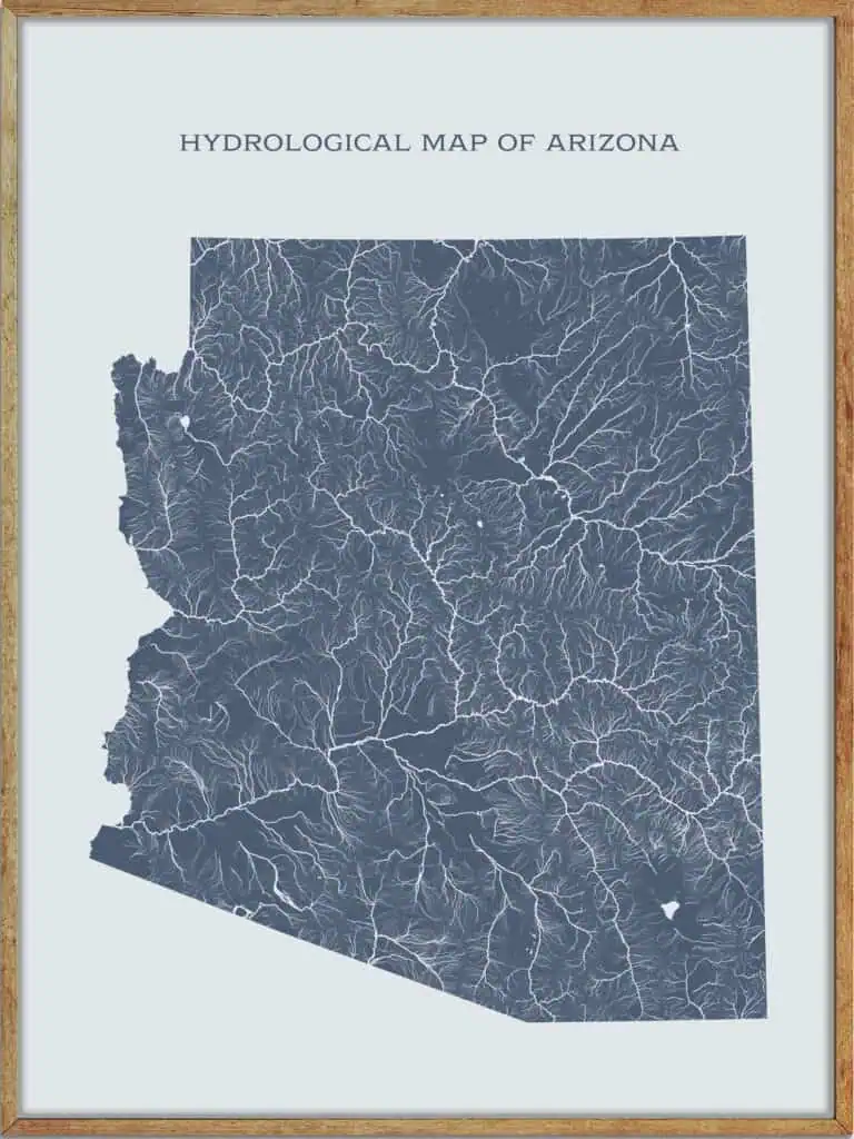 Arizona river maps
