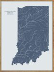 Indiana Lakes and Rivers Map: Navigating Hoosier Waterways