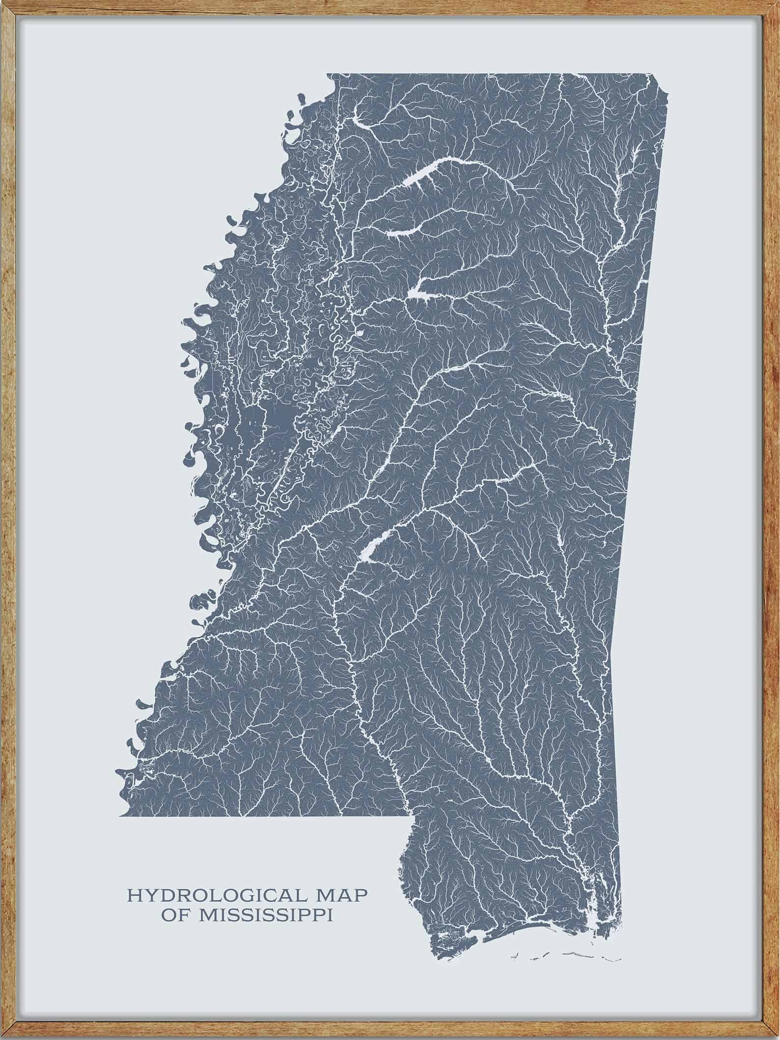 Mississippi Lakes and Rivers Map: Beautiful Waterways