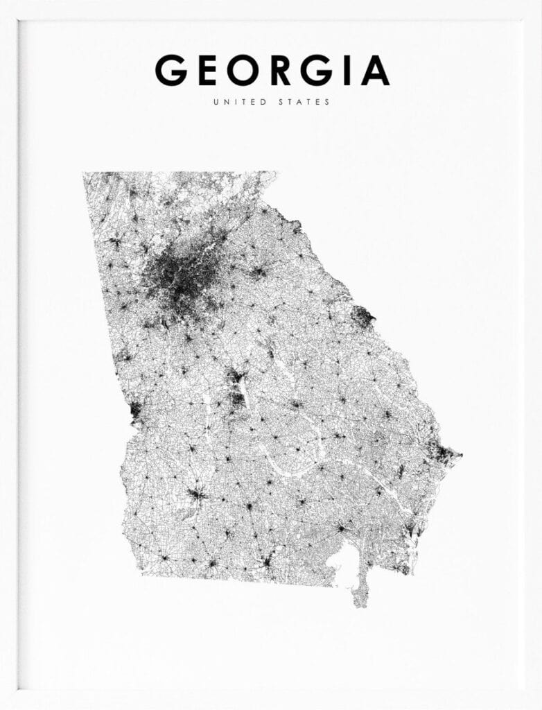 Georgia Map With Cities and Highways: Explore With Ease